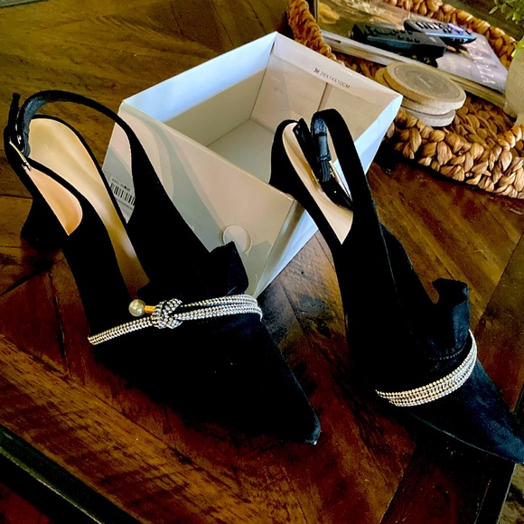 Italian Shoemakers | Shoes | Astuccio Med Size Heel Elegant With Pearls ...